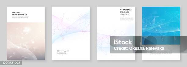 Layout Di Brochure A4 Di Modelli Di Copertine Per Volantino Volantino
