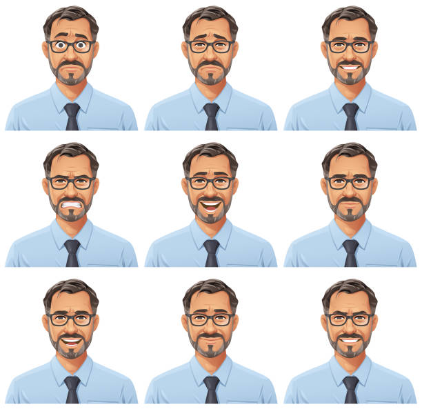 Explore 45,540+ Free Man Face Illustrations: Download Now - Pixabay