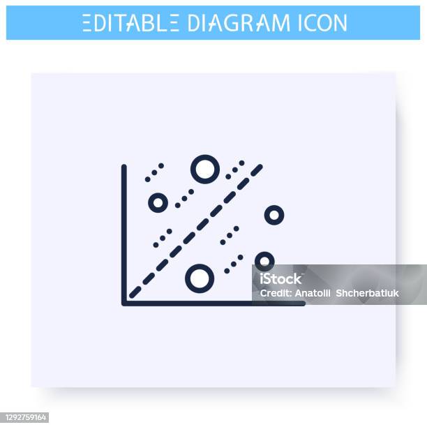 Ikon Garis Plot Sebar Ilustrasi Yang Dapat Diedit Ilustrasi Stok ... Ikon Garis Plot Sebar Ilustrasi Yang Dapat Diedit Ilustrasi Stok ...