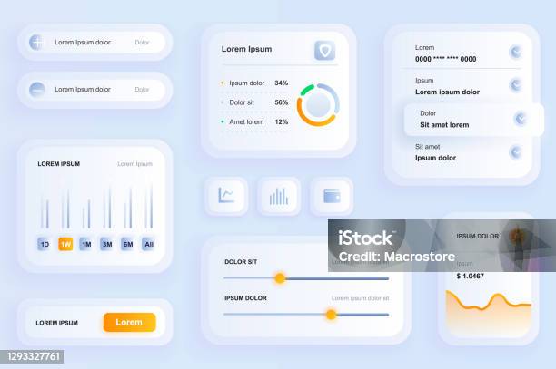 Éléments Gui Pour Financer Lapplication Mobile Générateur Dinterface
