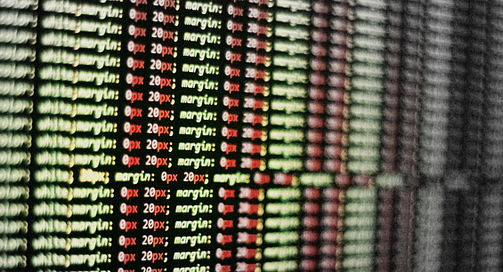 Computer Programming Source Codeabstract Computer Script Source Code Backgroundhtml Code