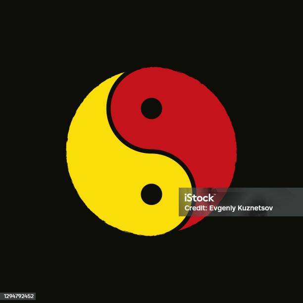 Ilustrasi Vektor Untuk Lambang Cetak Tanda Simbol Simbol Yin Yang ... Ilustrasi Vektor Untuk Lambang Cetak Tanda Simbol Simbol Yin Yang ...