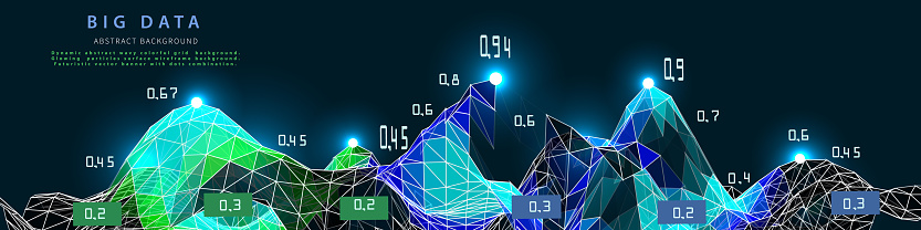 Abstract Background With Wireframe Polygonal Analyze Algorithm Data Big Data Analytics