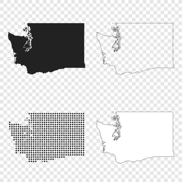 5 900 état De Washington Illustrations Graphiques Vectoriels Libre De