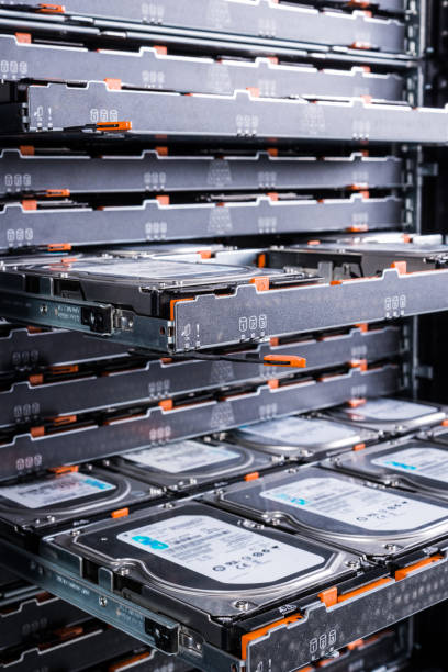 Free Stock Photo of Multiple racks of server hard drives | Download ...