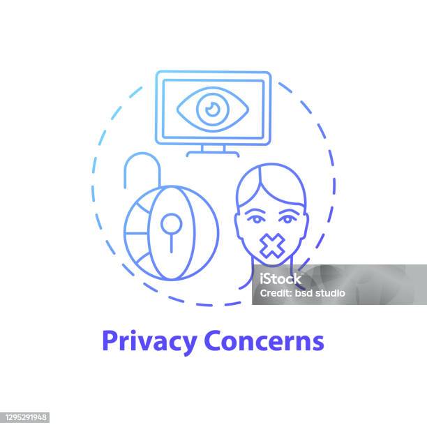 Privacy Concerns Concept Icon Stock Illustration - Download Image Now ... Privacy Concerns Concept Icon Stock Illustration - Download Image Now ...