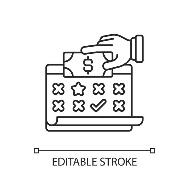 180 Drawing Of A Paycheck Icon Illustrations Royalty Free Vector