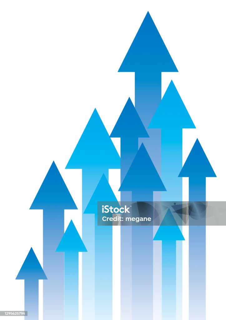 Arrows Rising Vertically Stock Illustration - Download Image Now ... Arrows Rising Vertically Stock Illustration - Download Image Now ...