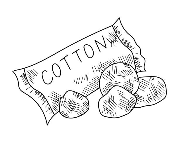 Cotton Balls Clipart Black And White