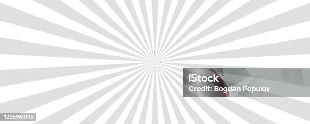 Sun Rays Vector Background Sun Beam Burst Effect Sunbeam Light Boom