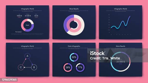 Éléments Vectoriels Infographiques Modernes Pour Les Brochures