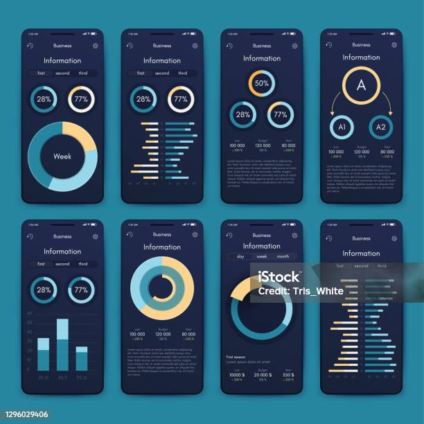 Éléments Vectoriels Infographiques Modernes Pour Les Brochures