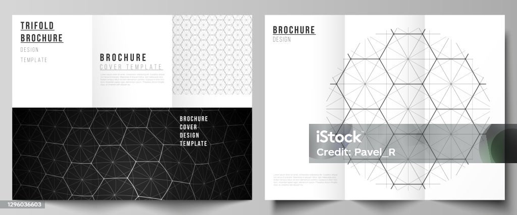 Tata Letak Vektor Template Desain Sampul Kreatif Untuk Brosur Atau