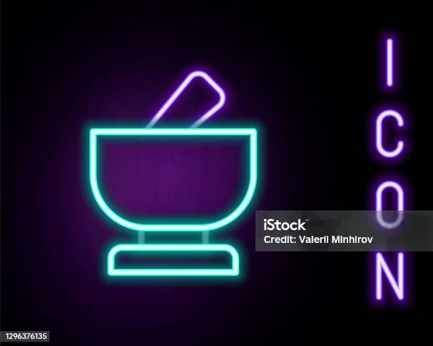 Garis Neon Bersinar Mortar Dan Ikon Alu Terisolasi Pada Latar Belakang ... Garis Neon Bersinar Mortar Dan Ikon Alu Terisolasi Pada Latar Belakang ...