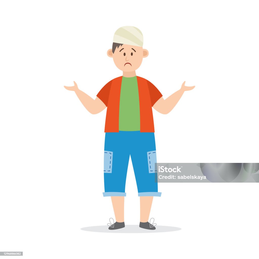 Kartun Anak Dengan Cedera Kepala Mengenakan Perban Anak Lakilaki ... Kartun Anak Dengan Cedera Kepala Mengenakan Perban Anak Lakilaki ...