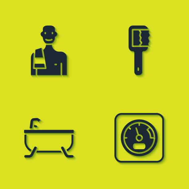 30 Black Men Massage Clip Art Stock Illustrations Royalty Free Vector