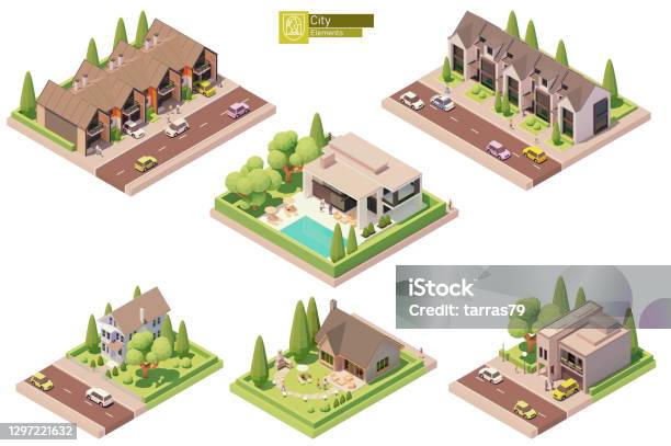 Bangunan Isometrik Vektor Rumah Pinggiran Kota Ilustrasi Stok - Unduh ... Bangunan Isometrik Vektor Rumah Pinggiran Kota Ilustrasi Stok - Unduh ...