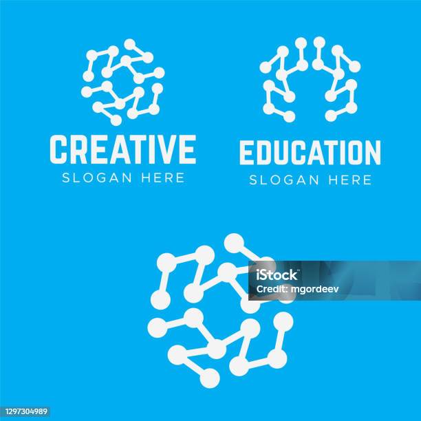 Creative Brain Abstract Vector Logos Brainstorm Logos Vector Stock ... Creative Brain Abstract Vector Logos Brainstorm Logos Vector Stock ...