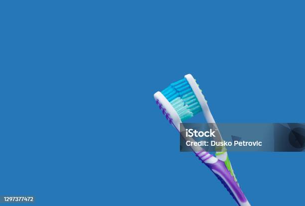 Kiss Concept With Two Toothbrushes Arranged Like Couple In Intimate ... Kiss Concept With Two Toothbrushes Arranged Like Couple In Intimate ...