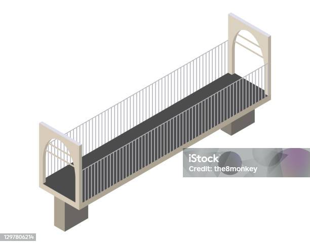 Ikon Jembatan Isometrik Vektor Elemen Gambar Terisolasi 3d Dari ... Ikon Jembatan Isometrik Vektor Elemen Gambar Terisolasi 3d Dari ...
