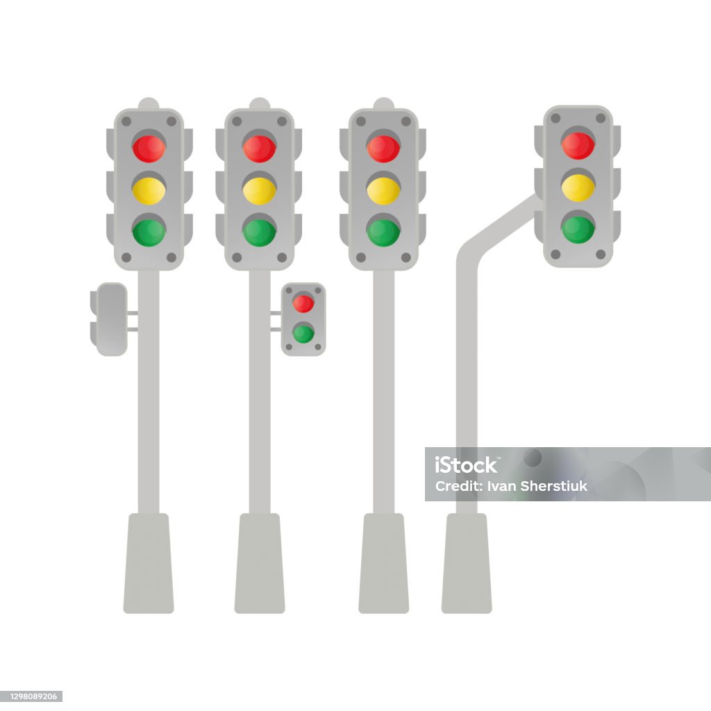 Vektor Set Lampu Lalu Lintas Cahaya Berbagai Lampu Lalu Lintas ... Vektor Set Lampu Lalu Lintas Cahaya Berbagai Lampu Lalu Lintas ...