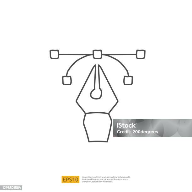 Concept Dicône De Doodle Lié À La Créativité Avec Le Symbole Doutils De