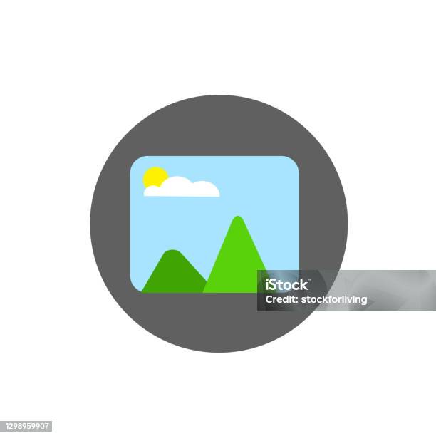 Icône De Galerie Pour Lapplication De Smartphone Symbole De Galerie