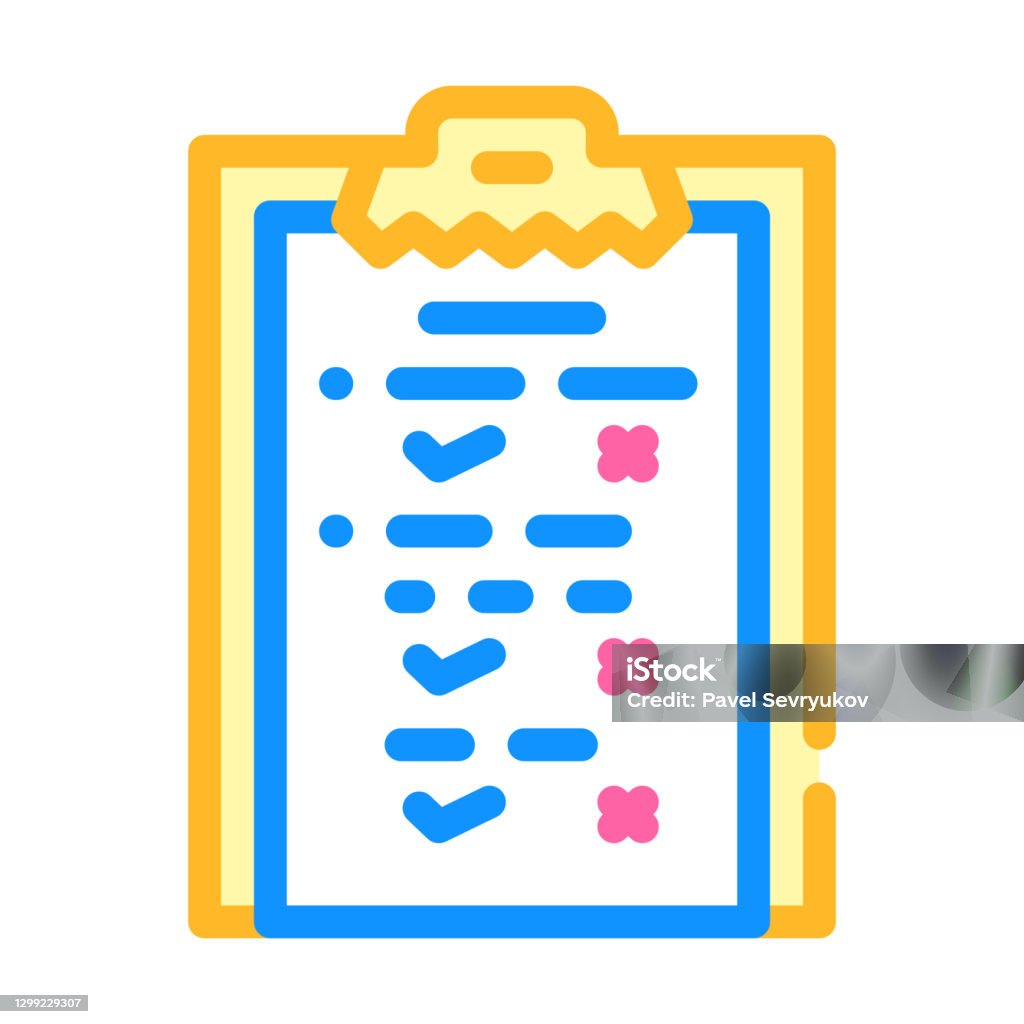 Liste De Contrôle Ou Questionnaire Centre Dappel Illustration