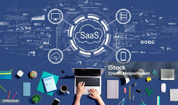 Saas Perangkat Lunak Sebagai Konsep Layanan Dengan Orang Yang