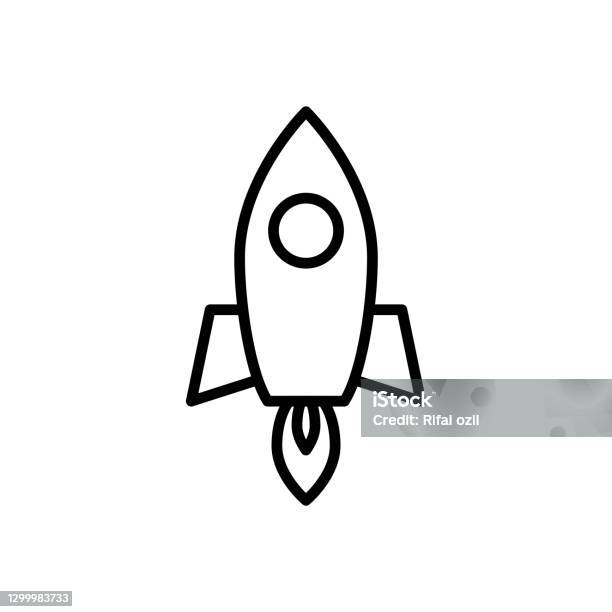 Illustration De Modèle Vectoriel De Conception Dicône De Fusée Vecteurs