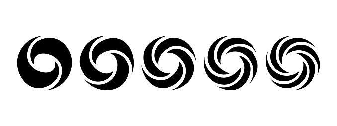 Cercle Danneau Rond De Vecteur Et Symbole De Boucle Dinfini Icône De