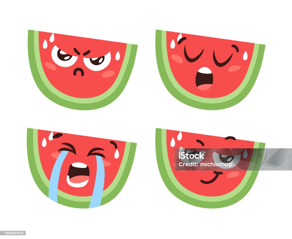 Emoji Dessiné À La Main Dillustration De Dessin Animé Emoji Vecteur