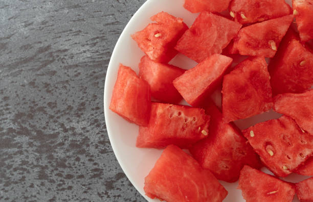 Free Stock Photo of Watermelon chunks in a clear container | Download ...