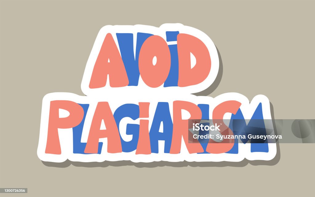 Stop Plagiarism Hand Drawn Text Vector Lettering Stock Illustration ... Stop Plagiarism Hand Drawn Text Vector Lettering Stock Illustration ...