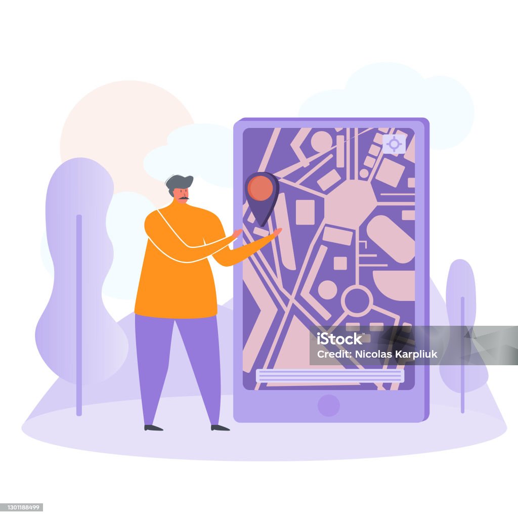 Vetores de Ilustração De Uma Pessoa Usando Um Telefone Usando Um ... Vetores de Ilustração De Uma Pessoa Usando Um Telefone Usando Um ...