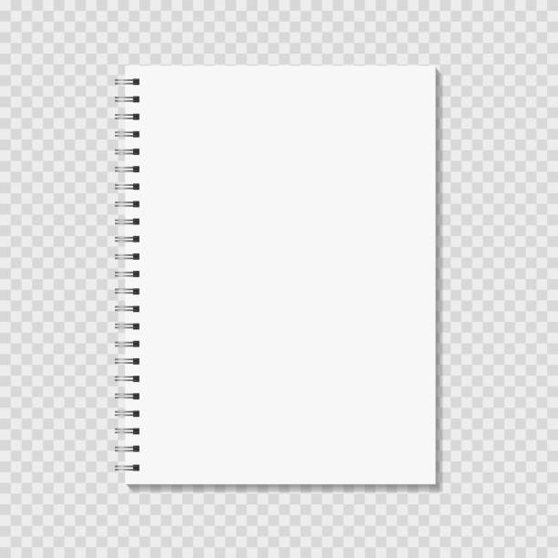 [90] Spiral notebook Clipart Vector PNG , SVG, EPS, PSD, AI