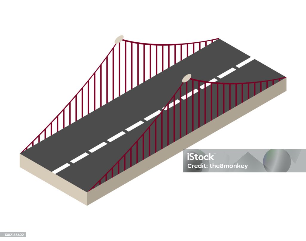 Ikon Jembatan Isometrik Vektor Elemen Gambar Terisolasi 3d Dari ... Ikon Jembatan Isometrik Vektor Elemen Gambar Terisolasi 3d Dari ...