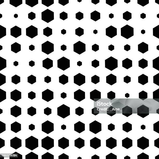 Halftone Linear Hexagon Seamless Pattern Stock Illustration - Download ... Halftone Linear Hexagon Seamless Pattern Stock Illustration - Download ...