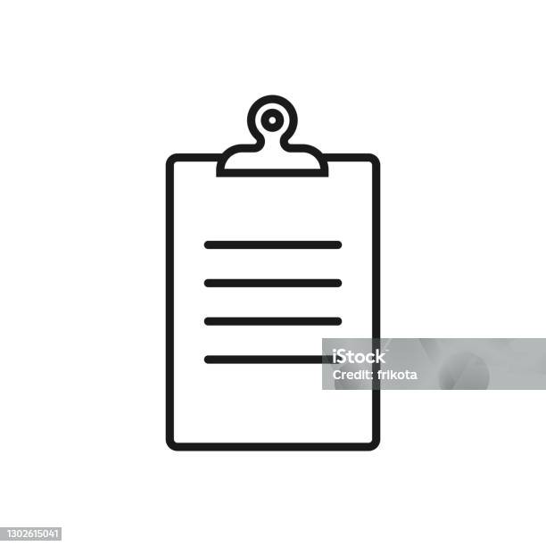 Ikon Clipboard Dengan Garis Garis Besar Hitam Ilustrasi Vektor Desain ... Ikon Clipboard Dengan Garis Garis Besar Hitam Ilustrasi Vektor Desain ...