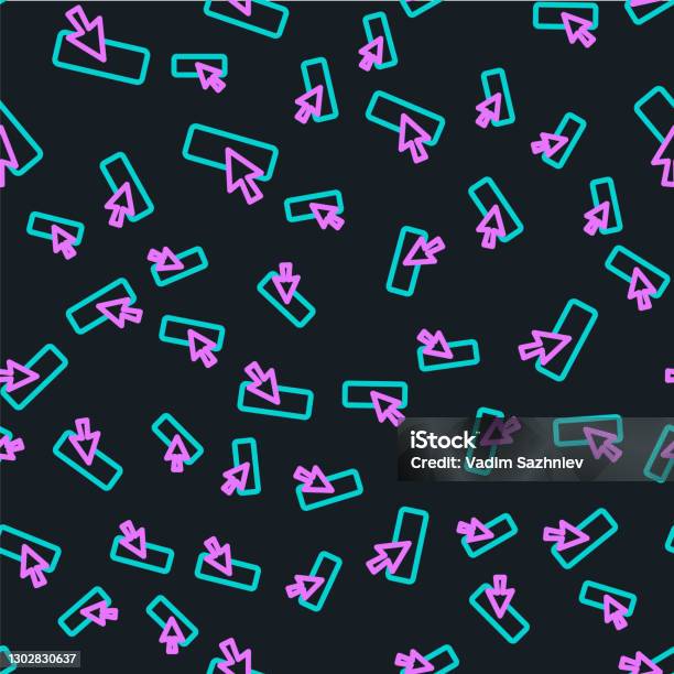Vetores De Ícone De Design Da Linha Ui Ou Ux Isolado Padrão Perfeito No