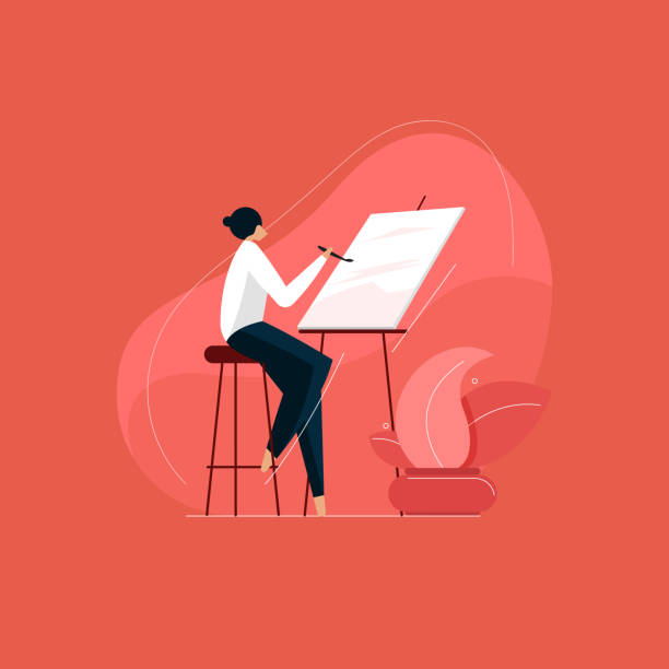 Free Stock Photo of artist painting Silhouette | Download Free Images ...
