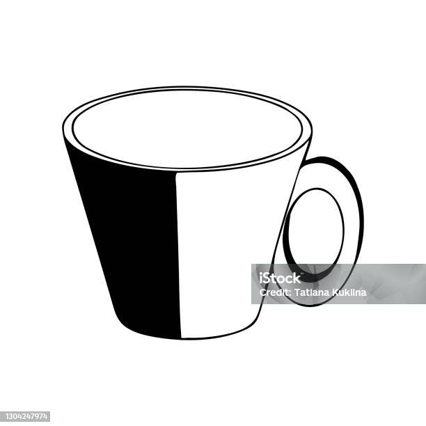 Illustration Noire Et Blanche De Dessin De Main Dillustration De