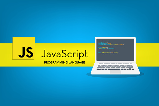 Javascript Javascript Programming Language With Script Code On Laptop