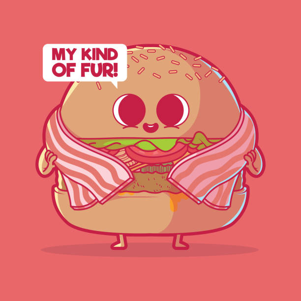 100 Bacon Cheeseburger Stock Illustrations Royalty Free Vector