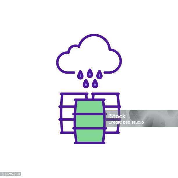 Harvest Rainwater Rgb Color Icon Stock Illustration - Download Image ... Harvest Rainwater Rgb Color Icon Stock Illustration - Download Image ...