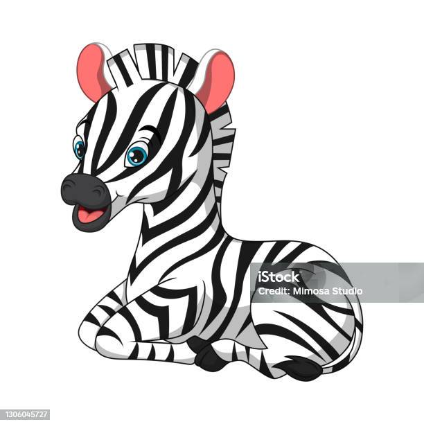 Kartun Zebra Lucu Terisolasi Di Latar Belakang Putih Ilustrasi Stok ... Kartun Zebra Lucu Terisolasi Di Latar Belakang Putih Ilustrasi Stok ...