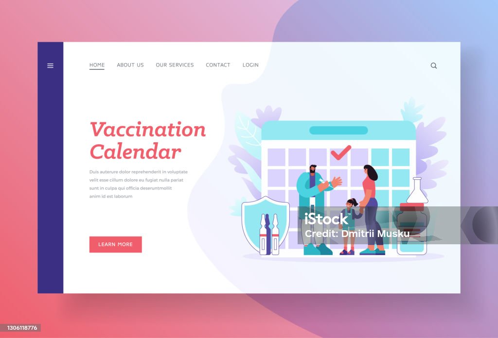 Impfung Kalender Banner Vorlage Mutter Mit Tochter Zum Arzt Zur Impfung ... Impfung Kalender Banner Vorlage Mutter Mit Tochter Zum Arzt Zur Impfung ...