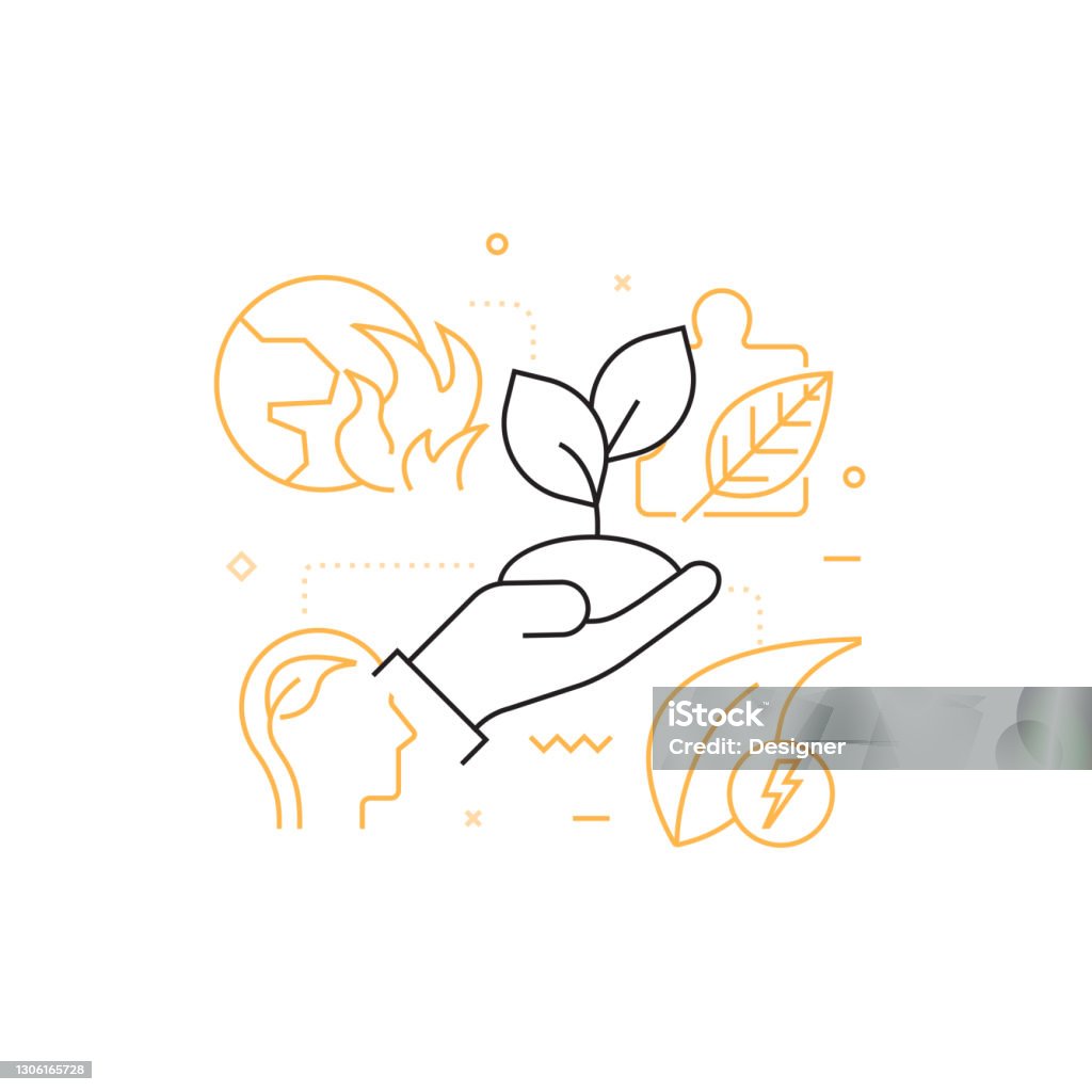 Global Warming Line Icon Outline Vector Symbol Illustration Stock ... Global Warming Line Icon Outline Vector Symbol Illustration Stock ...