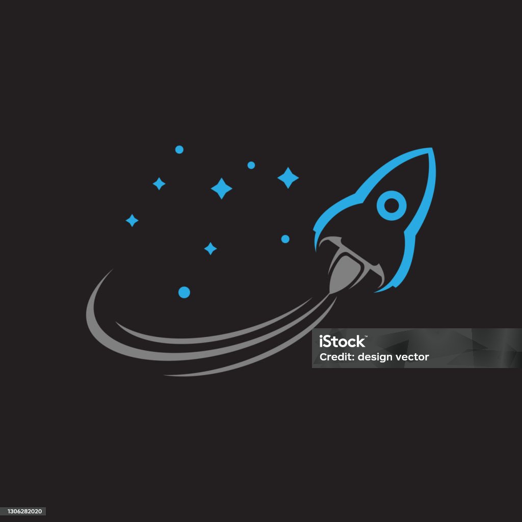 Navire De Fusée Dans Un Modèle Plat Illustration Vectorielle Avec La
