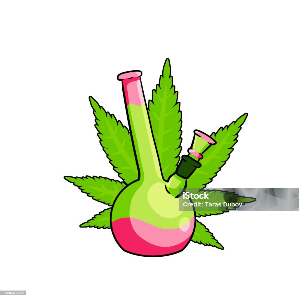 Ilustración de Bong Para Fumar Tabaco Y Marihuana Farmacodependencia ... Ilustración de Bong Para Fumar Tabaco Y Marihuana Farmacodependencia ...